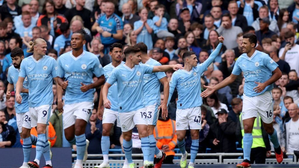 تشكيل مانشستر سيتي لمواجهة ولفرهامبتون في الدوري الإنجليزي هالاند أساسيًا