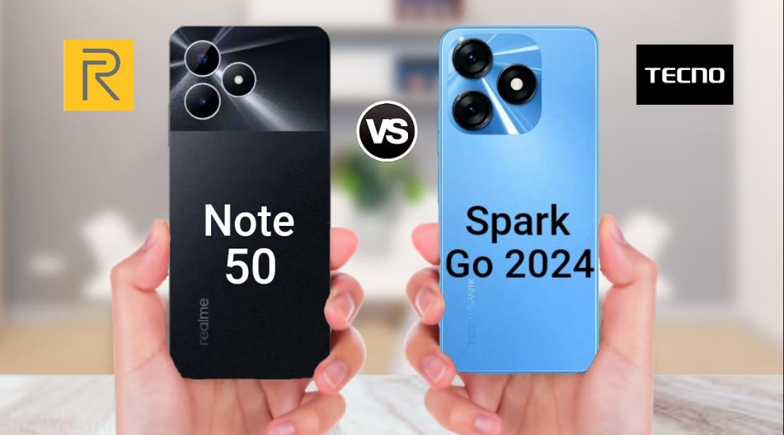 موبايلات الغلابة.. مقارنة بين ريلمي نوت 50 وتكنو Spark Go 2024