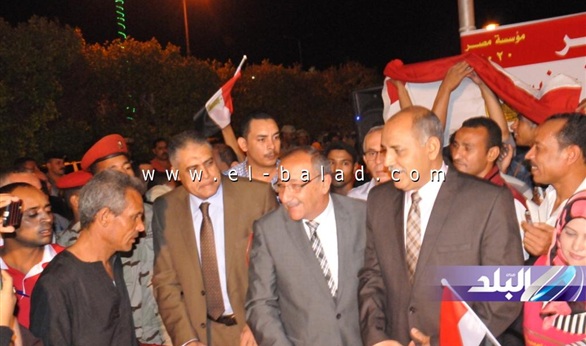 بالصور محافظ أسوان احتفالات شعبية واسعة بمناسبة افتتاح قناة السويس